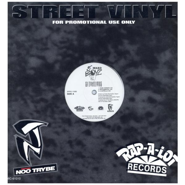 製造国 : US　　リリース年 : 1995　　レーベル : Rap-A-Lot Records / Noo Trybe Records / Underground Records　　品番 : SPRO 11083　　　　Rap-A-Lot...