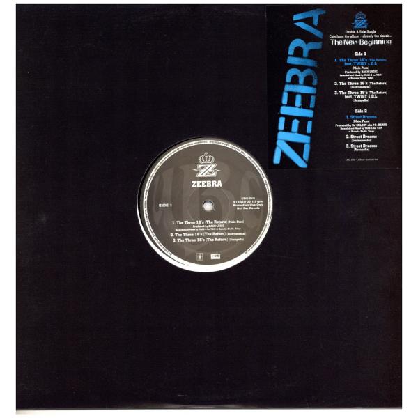 製造国 : JAPAN　　リリース年 : 2006　　レーベル : UBG Records　　品番 : UBG-016　　　　ジャケステッカー有。日本語ラップシーンの重鎮であるZEEBRAが'06にリリースしたアルバム"The New Be...