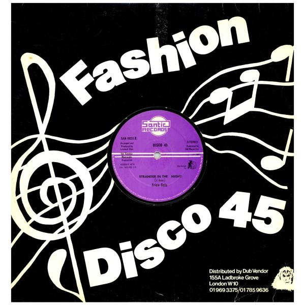 製造国 : UK　　リリース年 : 1981　　レーベル : Santic Records　　品番 : SAN 0020　　　　見た目よりノイズは少なくプレイは良好です。80年代前半にSanticやItalにいずれも激レアな数枚のシングルを...