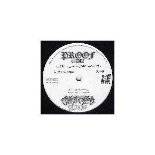 製造国 : US　　リリース年 : 2002　　レーベル : AMC　　品番 : PRO71286　　　　'02リリース作!! US Promo Only盤がデッドストック入荷!! 正規発売されている"AMC"からD12のProofによるソ...