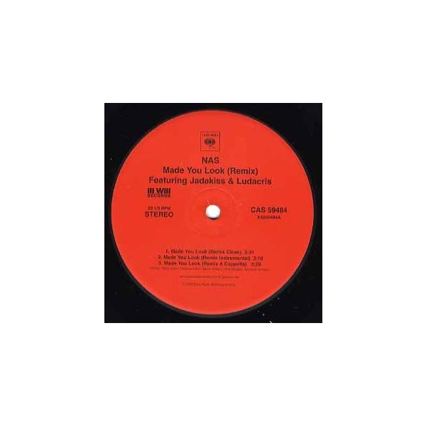 製造国 : US　　リリース年 : 2003　　レーベル : COLUMBIA　　品番 : CAS59484　　　　'03にプロモオンリーで出たリミックス盤が未使用デッドストック再入荷！結局RemixのUS盤はこのPromo Onlyでした...