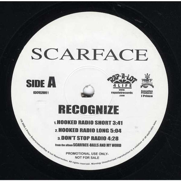 製造国 : US　　リリース年 : 2003　　レーベル : RAP-A-LOT　　品番 : 03474520091　　　　'03リリース作！US Promo Only盤がデッドストック入荷!! '02Def Jam移籍後ヒットシングル"M...