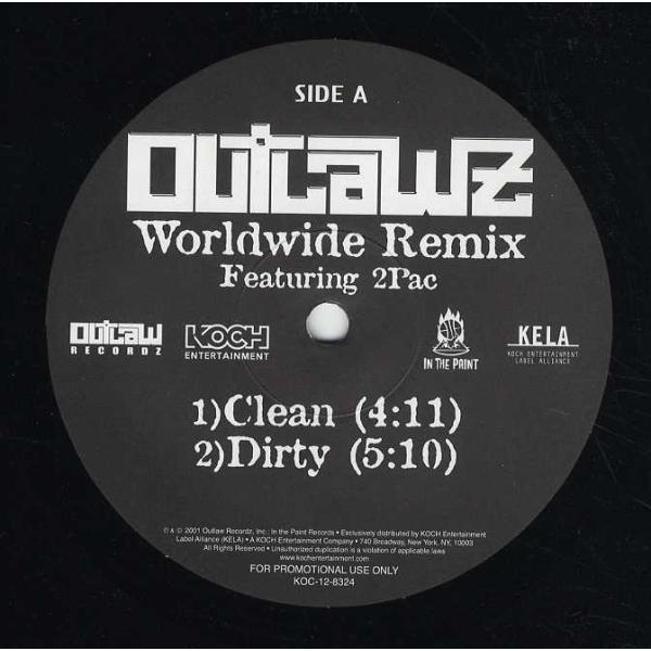 製造国 : US　　リリース年 : 2003　　レーベル : WHITE　　品番 : KOC-12-8324　　　　再入荷！2001年に"Koch"から激少量出回ったプロモオンリー曲で中古市場でも高値で取引されている2Pacをfeatに迎え...