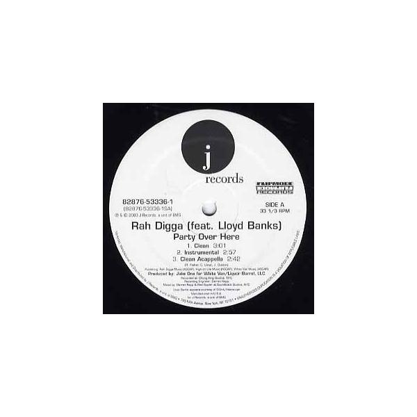 製造国 : US　　リリース年 : 2003　　レーベル : J RECORDS　　品番 : 82876-53336-1　　　　'03US Promoオンリー!! J Recordsから、Flipmode Squad絡みのRah Digga...