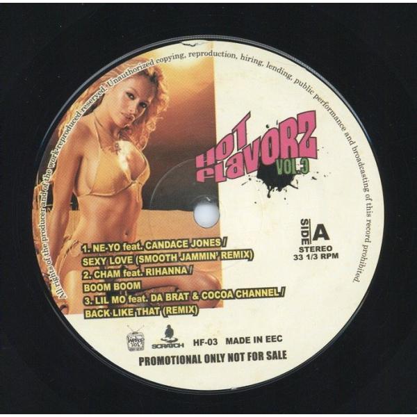 製造国 : JAPAN　　リリース年 : 2006　　レーベル : Hot Flavorz　　品番 : HF-03　　　　中古なので盤悪特価(ノイズ箇所あります。)でご紹介!! 最新音源、レアプロモ音源を集めたコンピシリーズ"Hot Fla...