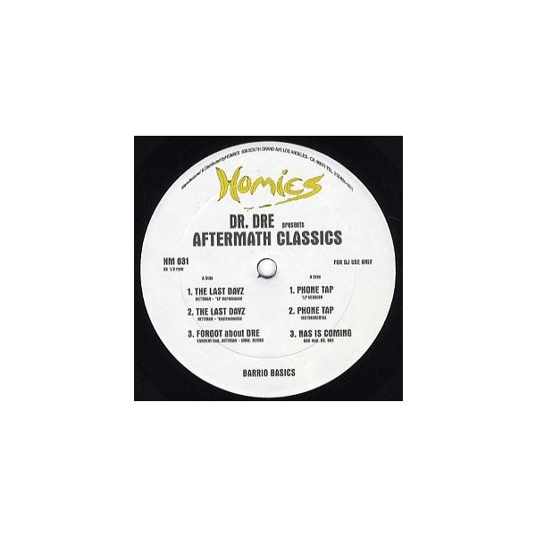 製造国 : US　　リリース年 : 2003　　レーベル : WHITE　　品番 : HM 031　　　　Dr DreがDeath Row離脱後、'96に設立した自身のレーベルAftermathで過去に手掛けた未発表音源を含む再発盤が登場！...
