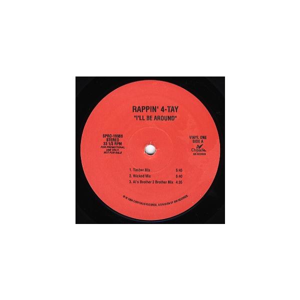製造国 : US　　リリース年 : 2003　　レーベル : WHITE　　　　　　珠玉のウェッサイClassicsが嬉しい再発！Rappin' 4-TayのメジャーデビューAlbum"Don't Fight The Feelin'"からの...