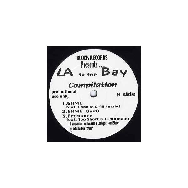製造国 : US　　リリース年 : 2003　　レーベル : BLOCK RECORDS　　　　　　'03リリース作!! 未使用デッドストック入荷!! "L.A.To The Bay"と題した東西のArtistが共演したコンピからのEPカッ...