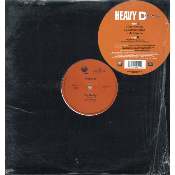 製造国 : US　　リリース年 : 1997　　レーベル : UNIVERSAL　　品番 : UPT12 56039　　　　'97リリースのUS正規盤!! Heavy Dが'97にリリースしたアルバム「Waterbed Hev」からのシング...