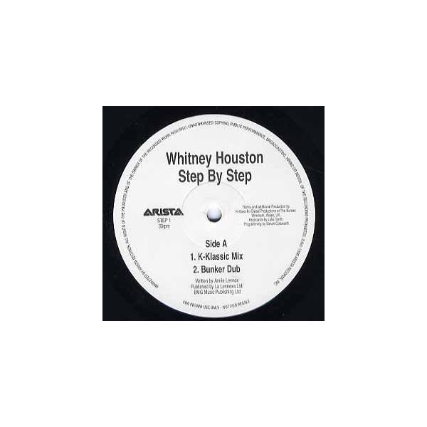 製造国 : UK　　リリース年 : 1996　　レーベル : ARISTA　　品番 : STEP 1　　　　'96のUK Promo Mix盤がデッドストック入荷!! 85年のデビューアルバム『Whitney Houston』をリリースし、...