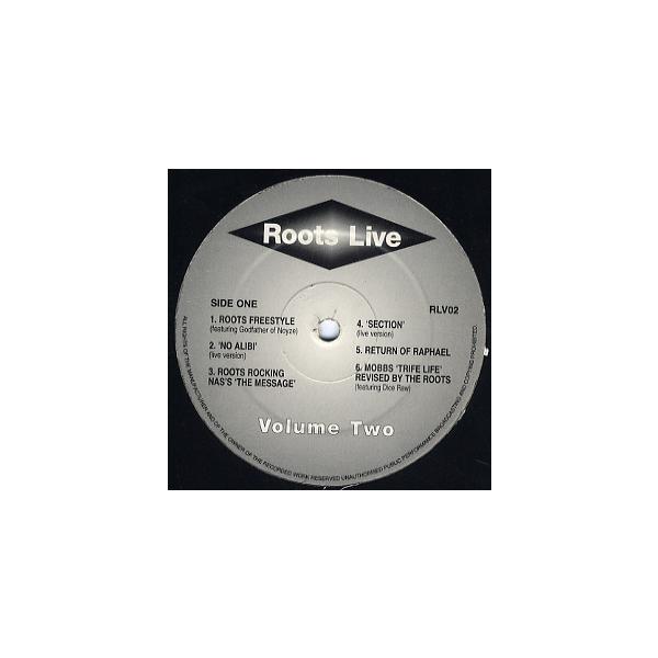 製造国 : UK　　リリース年 : 1997　　レーベル : Not On Label (The Roots)　　品番 : RLV02　　　　'97リリース作!! ホワイト盤がデッドストック入荷!! フィラデルフィア出身、93年インディでの...