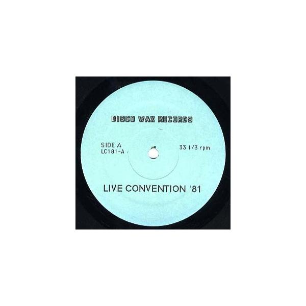 製造国 : US　　リリース年 : 1998　　レーベル : Disco Wax Records　　品番 : LC181　　　　Hiphop史を語る上で外せないライヴ音源で知られる「Live Convention」シリーズのの'81がDis...