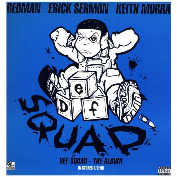 製造国 : US　　リリース年 : 1998　　レーベル : DEF JAM　　品番 : 314 568 779-1　　　　'98リリース作。Erick Sermon、Keith Murray、Redmanによるユニット「Def Squad...