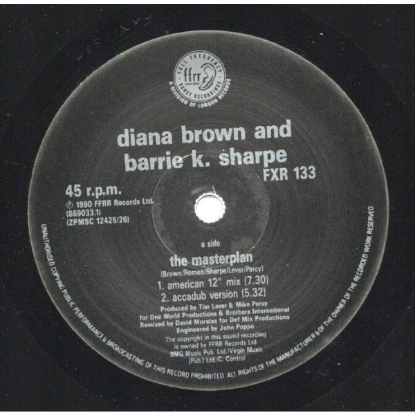 製造国 : UK　　リリース年 : 1998　　レーベル : FFRR　　品番 : FXR 133　　　　UKの混声Duoが'90にリリースしたUK R&amp;Bチューンの大名作の再発。オリジナルの良さ引き継いでDavid Morales...