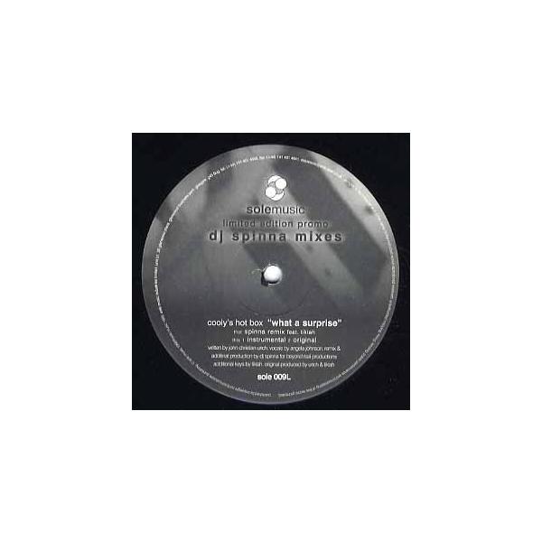 製造国 : UK　　リリース年 : 1999　　レーベル : SOLE　　品番 : SOLE 009L　　　　'99リリース作!! UK Promo盤がデッドストック入荷!! ヴォーカルの紅一点シンガー「Angela Johnson」率いる...