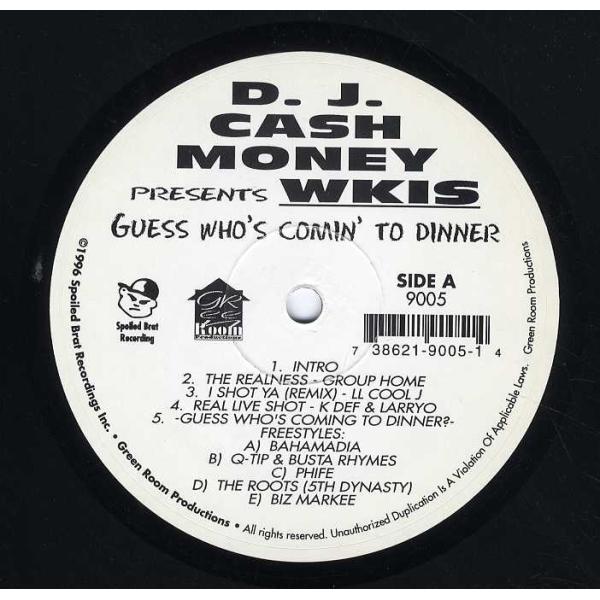 製造国 : US　　リリース年 : 1996　　レーベル : Spoiled Brat Recordings　　品番 : 9005　　　　Old School期から活動を続け、職人芸的スクラッチで知られる彼が'96にリリースしたアルバム!!...