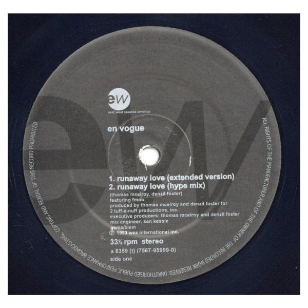 製造国 : UK　　リリース年 : 1999　　品番 : NV 8359　　　　90's R&amp;B Soul!! この曲も人気の2ndからでb/wの"What Is Love" 、"Hip Hop Lover"もおすすめ!!