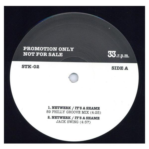 製造国 : EU　　リリース年 : 2000　　レーベル : WHITE　　品番 : STK-02　　　　Side AはSpinersの名曲カバーです。Side BはOriginalはPromo OnlyのJ.Bのカバー!!