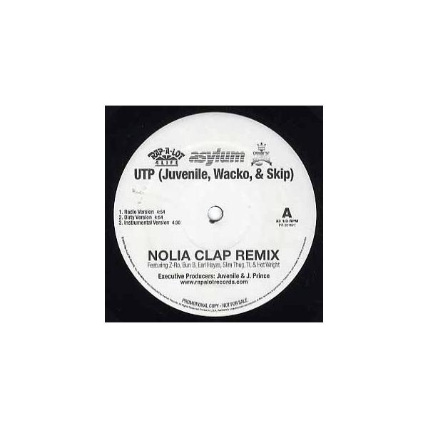 製造国 : US　　リリース年 : 2004　　レーベル : RAP-A-LOT　　品番 : PR 301627　　　　結局プロモオンリーだった人気盤が再入荷！当時ビルボードチャートでトップ20内にランクされ続けた"Nolia Clap-R...