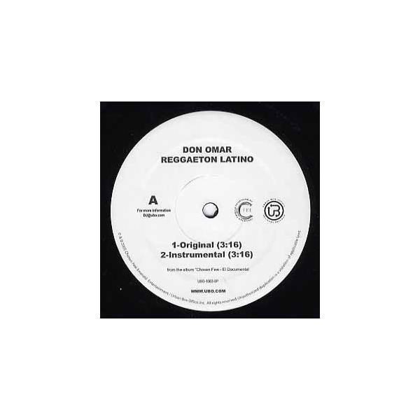 製造国 : US　　リリース年 : 2005　　レーベル : Chosen Few　　品番 : UBO-1063-0P　　　　'05の人気レゲトン・ナンバー！N.O.R.E. "Chosen One"、Don Omar、Zion Y Len...