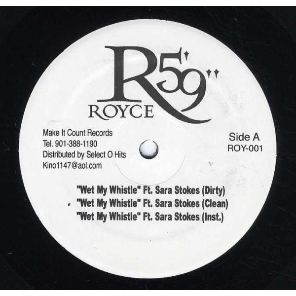 製造国 : US　　リリース年 : 2005　　レーベル : MAKE IT COUNT　　品番 : ROY-001　　　　Eminemと同郷のデトロイト出身のラッパーながらレーベルを転々として不運な印象が否めないRoyce Da 5'9で...