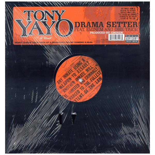 製造国 : US　　リリース年 : 2005　　レーベル : INTERSCOPE　　品番 : B0005274-11　　　　US正規盤。シールド・未開封です。シュリンク破れ箇所あります。G-UnitのTony Yayoのソロデビュー作"T...