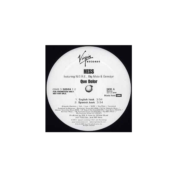 製造国 : US　　リリース年 : 2005　　レーベル : EMI　　品番 : 0946 3 32024 1 2　　　　US正規シールド未開封デッドストック。Fat Joeを迎えたHip Hop調R&amp;Bチューンの"Don Quix...