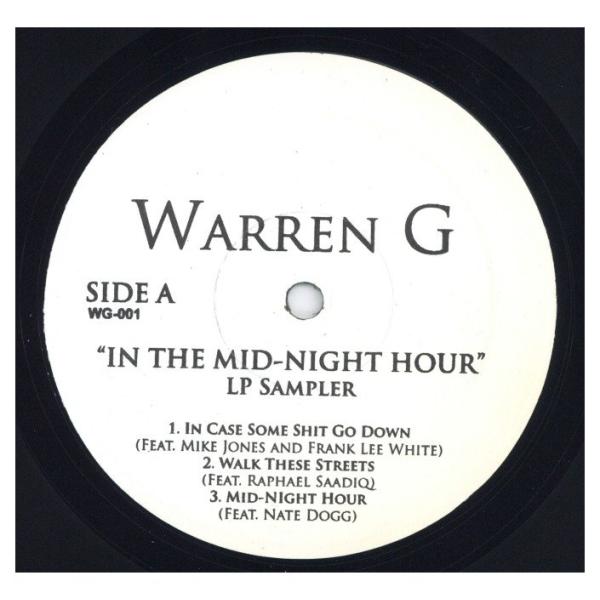 製造国 : US　　リリース年 : 2005　　レーベル : WHITE　　品番 : WG-001　　　　ファン待望のWarren Gのアルバムから6曲をカットしたホワイトサンプラー盤。ブリブリのシンセベースが効いたウェッサイバウンスナンバ...