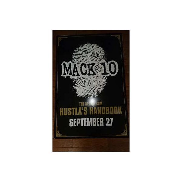製造国 : US　　リリース年 : 2005　　レーベル : CAPITAL　　　　　　人気ベテラン・ウェッサイMCが2005年にリリースしたヒットアルバム"Hustla's Handbook"のプロモーションポスターです！一目でMack ...