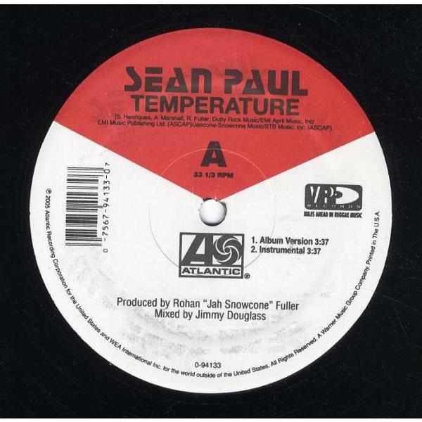 製造国 : US　　リリース年 : 2005　　レーベル : ATLANTIC　　品番 : 0-94133　　　　US正規盤！"We Be Burnin"も爆ヒットの彼が新作をリリース！今回もフロア受けの良いダンスホールチューン仕上げ！オル...