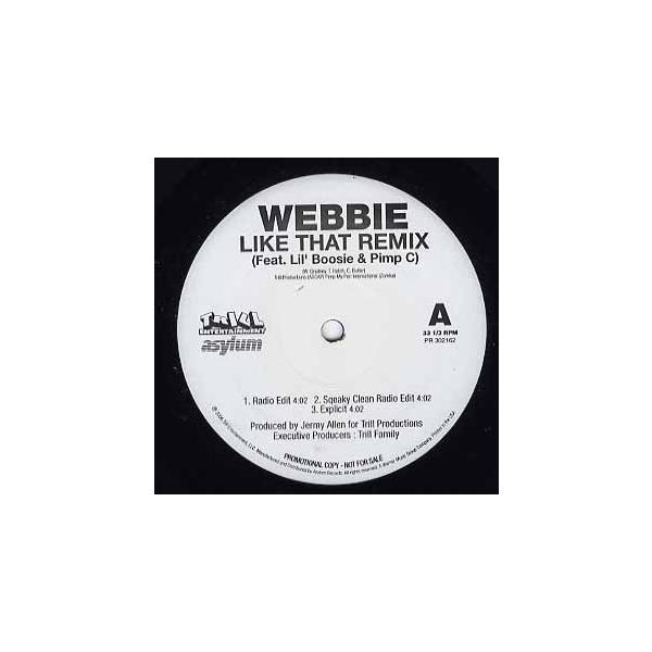 製造国 : US　　リリース年 : 2006　　レーベル : ASYLUM　　品番 : PR302162　　　　'06 結局プロモオンリーだった人気盤が1枚のみ再入荷！ヒット作"How U Ridin"に収録されていた本作が Lil' Bo...