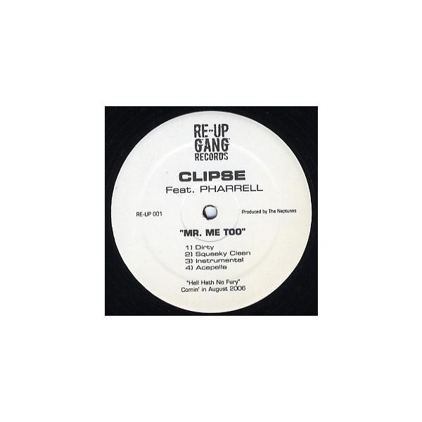 製造国 : US　　リリース年 : 2006　　レーベル : Re Up Gang　　品番 : RE-UP 001　　　　デッドストック再入荷！ホワイトながらClipseの新曲が久々に登場！心気一転Jiveへとレーベルを移籍し、間もなく新作...