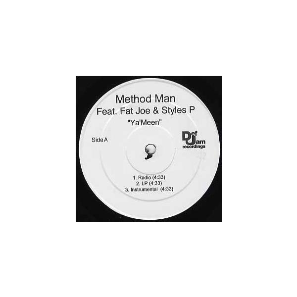 製造国 : US　　リリース年 : 2006　　レーベル : DEF JAM WHITE　　　　　　'06リリース作！少量再入荷！USではMix CD、FMでかかっていたメソッド・マンの新曲！FeatにFat Joe,Styles PとNe...