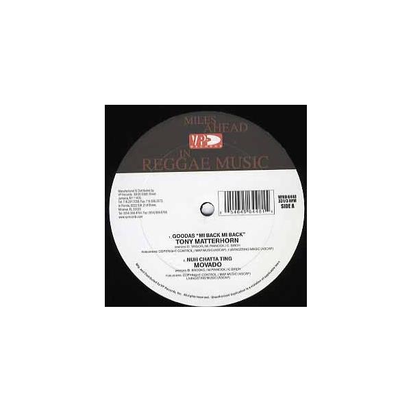 製造国 : US　　リリース年 : 2006　　レーベル : VP　　品番 : VPRD 6448　　　　再入荷！ロングランヒットを続ける"Dutty Wine"に続く、新作がリリース！と、言っても7インチでは夏前からリリースされ人気の"G...