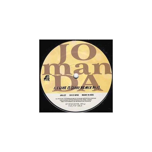 製造国 : JAPAN　　リリース年 : 2007　　レーベル : WHITE　　品番 : JO-27　　　　Debarge永遠のクラシックでJomandaによる"I Like It"のカバーの2007 Remixが登場！Ace Of Ba...