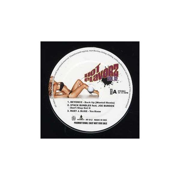 製造国 : JAPAN　　リリース年 : 2007　　レーベル : Hot Flavorz　　品番 : HF-012　　　　未使用デッドストック。コンピシリーズ"Hot Flavorz"の第12弾！Beyonceの幻の1曲のアルバム未収録で...