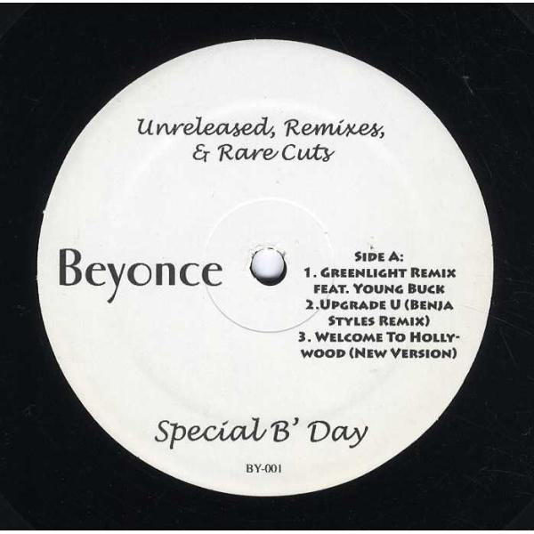 製造国 : US　　リリース年 : 2007　　レーベル : Not On Label (Beyonce)　　品番 : BY-001　　　　彼女のアルバム"B'Day"のSpecial Editionと題された未発表Mixのオイシイ6曲を収...