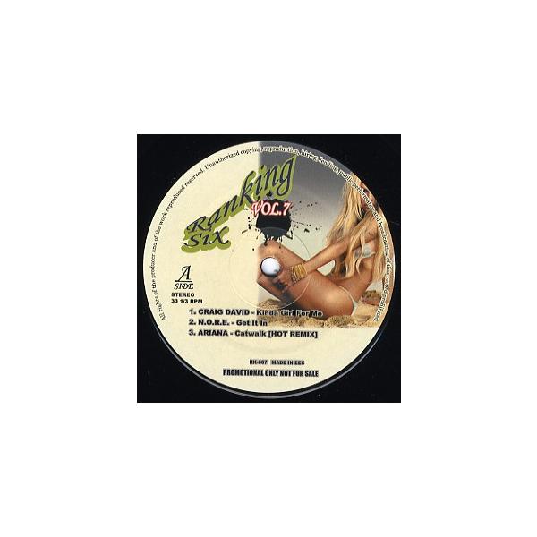 製造国 : JAPAN　　リリース年 : 2007　　レーベル : RANKING SIX　　　　　　再入荷！最速最新、ミックス音源を集めたコンピシリーズ"Ranking Six"第7弾!! The Stylistics"You Are E...