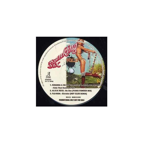 製造国 : JAPAN　　リリース年 : 2008　　レーベル : WHITE　　品番 : RK-012　　　　最速最新、Mix音源を集めたコンピシリーズ"Ranking Six"第12弾。電子音ブリブリで脳天を直撃するトラックにごっつ熱い...