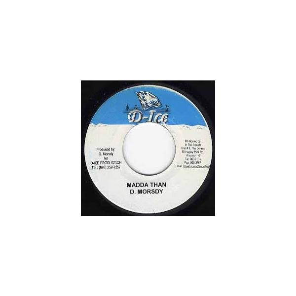 製造国 : JAMA　　リリース年 : 2005　　レーベル : D-Ice Productions　　　　　　'05 D-Ice Productionsから、Madda Thanオケを使ったLexxus(Mr.Lexx)の7"!! バッド...