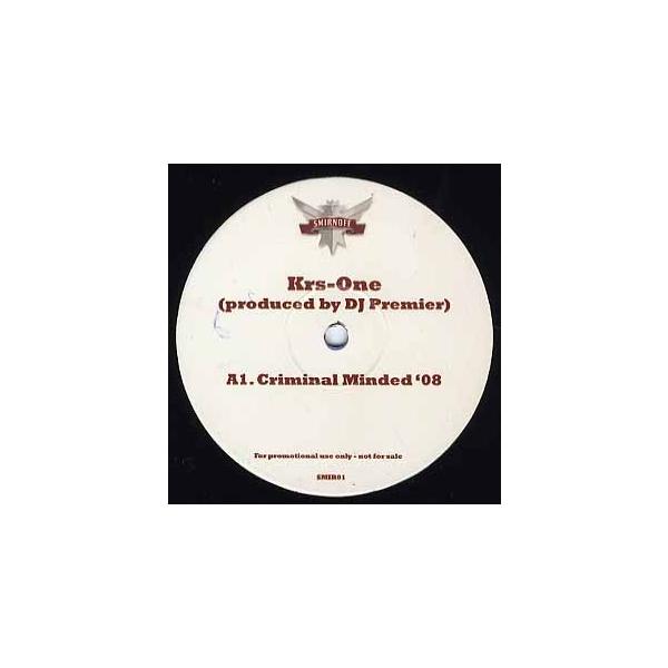 製造国 : UK　　リリース年 : 2008　　レーベル : WHITE 　　品番 : SMIR01　　　　話題のKrs-One、Common、Q-Tip、噂の08’Remixはコレに!! お馴染みのアルコールメーカー「スミノフ」が開催する...