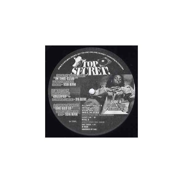 製造国 : US　　リリース年 : 2007　　レーベル : WHITE　　品番 : TS104　　　　DJ Chris The Rebelがセレクト&amp;エディットし、イントロにブレイクを付けてレア音源、最新人気曲を集めたコンピシリー...