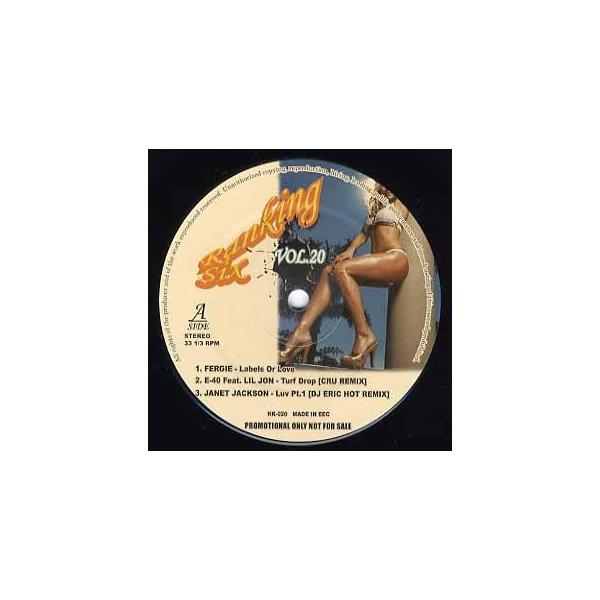 製造国 : JAPAN　　リリース年 : 2008　　レーベル : WHITE　　品番 : RK-020　　　　最速最新、Mix音源を集めたコンピシリーズ"Ranking Six"第20弾。終始テンションをあげられるFergie嬢の激アッパ...