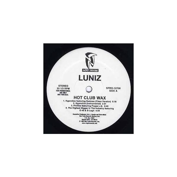 製造国 : US　　リリース年 : 1997　　レーベル : NOO TRYBE　　品番 : SPRO-12756　　　　'97リリース作!! デッドストック入荷!! ウェッサイ好きならお馴染みのBay Areaの重鎮Lunizがリリースし...