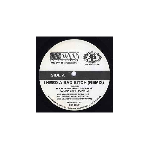 製造国 : US　　レーベル : HUNC RECORDS　　品番 : HUNC-002　　　　US盤がデッドストック入荷!! リリース年は不明ですが、マイナーHUNC(Harlem Up N Coming) Records"からの1枚!!...