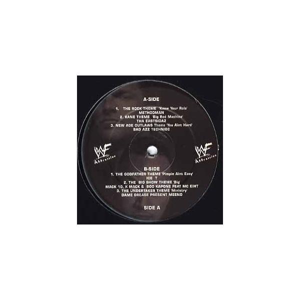 製造国 : EU　　レーベル : WWF Aggression　　　　　　デッドストック入荷!! USの人気ワールド・レスリング団体WWFのラップ・テーマ曲を集めたアルバム"WWF Aggression"から東西の人気ラッパーによるテーマソ...