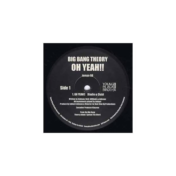 製造国 : US　　レーベル : Young Black Brotha　　品番 : S-52154　　　　カリフォルニア発ウェッサイ・ラッパー「Big Bang Theory 」のUS Promo Onlyシングルがデッドストック入荷!! ...