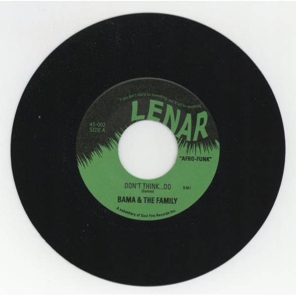 製造国 : US　　レーベル : LENAR / SOUL FIRE　　品番 : 45-002　　　　未使用デッドストックで入荷!! Soul FireのサブレーベルLenarからもう1枚、"Feeling Good"を出してるAfro F...