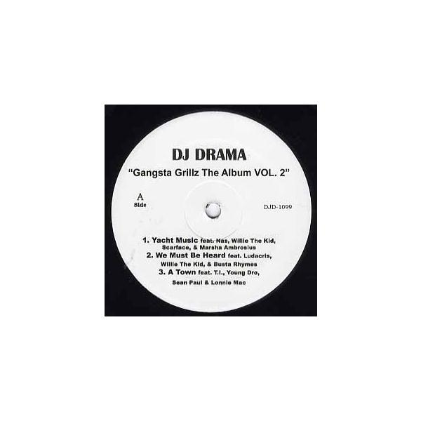 製造国 : US　　リリース年 : 2009　　レーベル : WHITE　　品番 : DJD-1099　　　　限定プレス盤!! T.I.の専属DJ Dramaの約1年ぶりとなる2ndアルバム"Gangsta Grillz The Album...