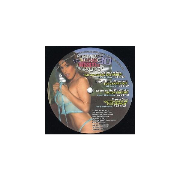 製造国 : US　　リリース年 : 2010　　レーベル : LETHAL WEAPON　　品番 : LWMBBL-030　　　　再入荷！「Lethal Weapon」のマッシュアップシリーズ!! お馴染みのイントロ、アウトロがエディットさ...